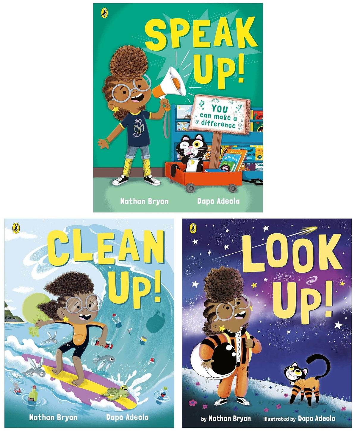 Nathan Bryon 3 Books Collection set - Ages 3-9 - Paperback — Books2Door