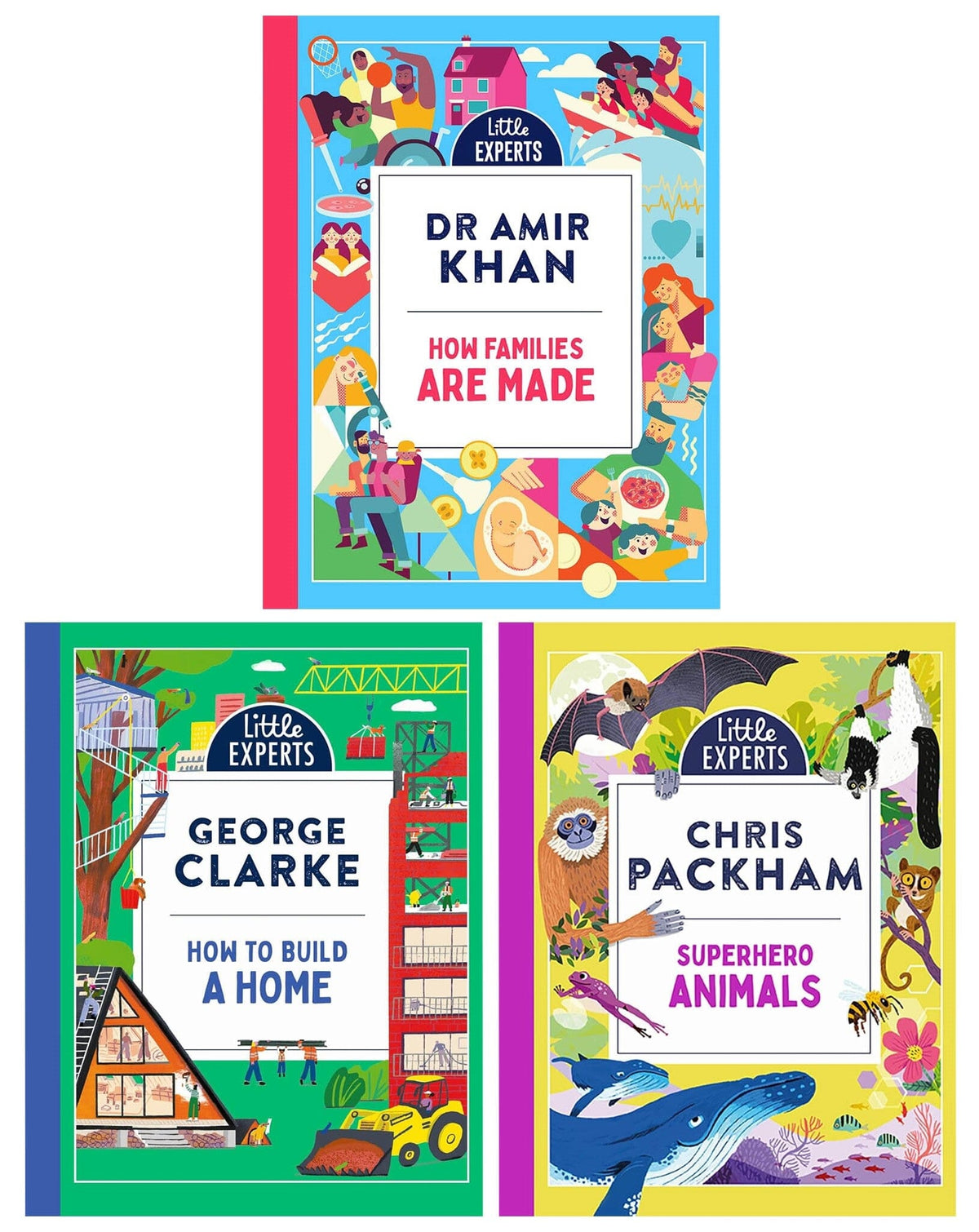 Little Experts Series (Set 2) 3 Books Collection Set - Ages 6-9 - Hard ...
