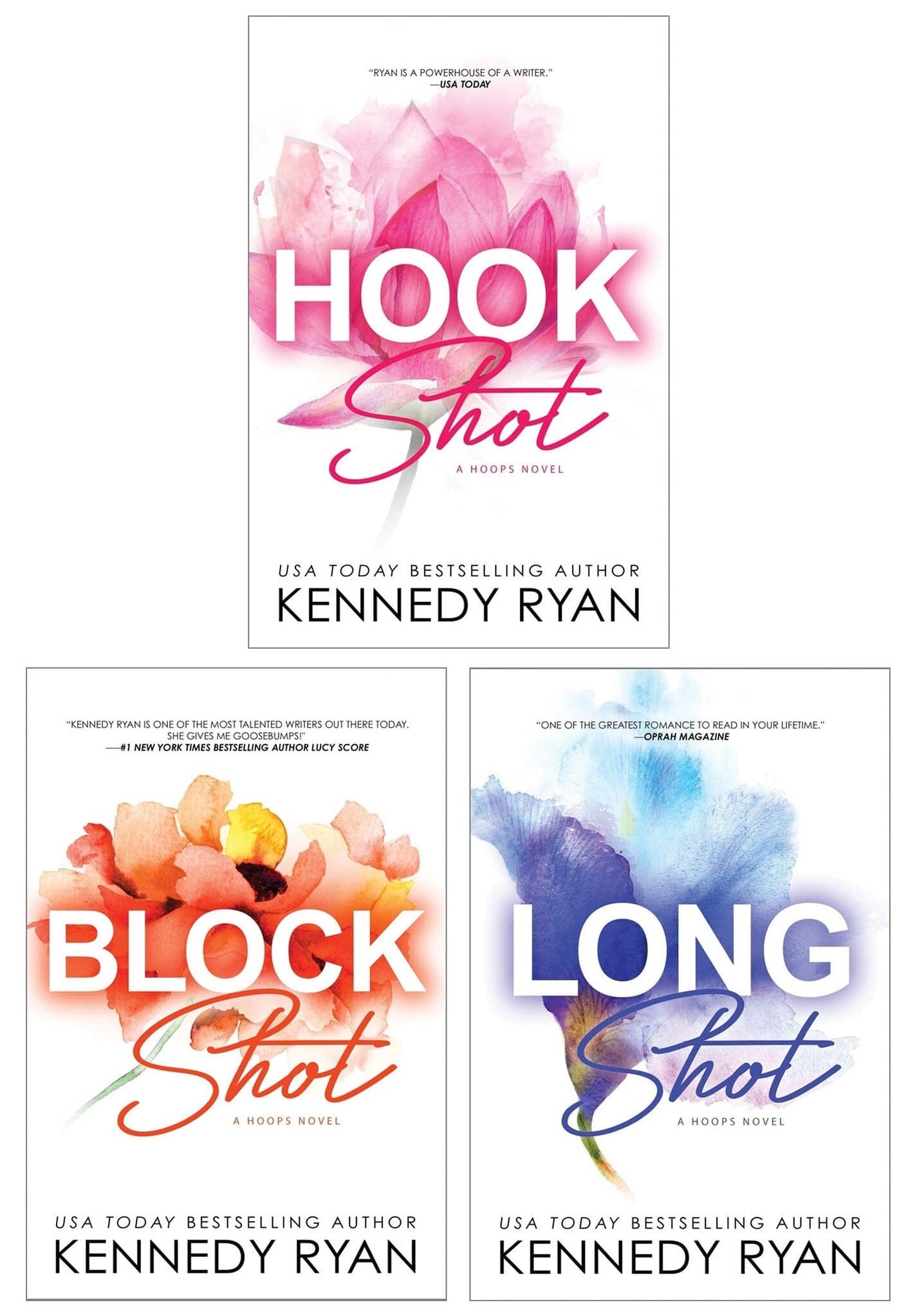 HOOPS Series By Kennedy Ryan 3 Books Collection Set - Fiction - Paperb ...
