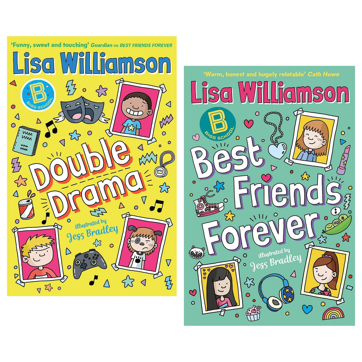 Bigg School Series By Lisa Williamson 2 Books Collection Set - Ages 9 ...