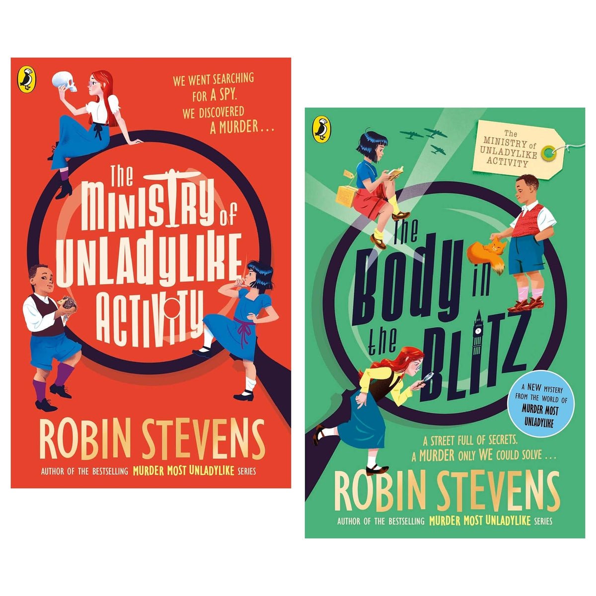 The Ministry of Unladylike Activity Series by Robin Stevens 2 Books Co — Books2Door