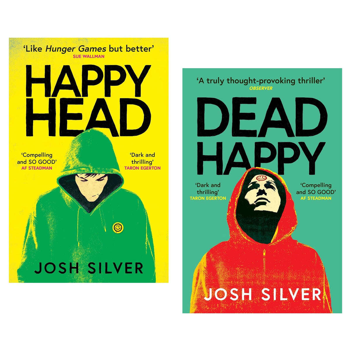 Happy Head Series By Josh Silver 2 Books Collection Set - Ages 14+ - P ...