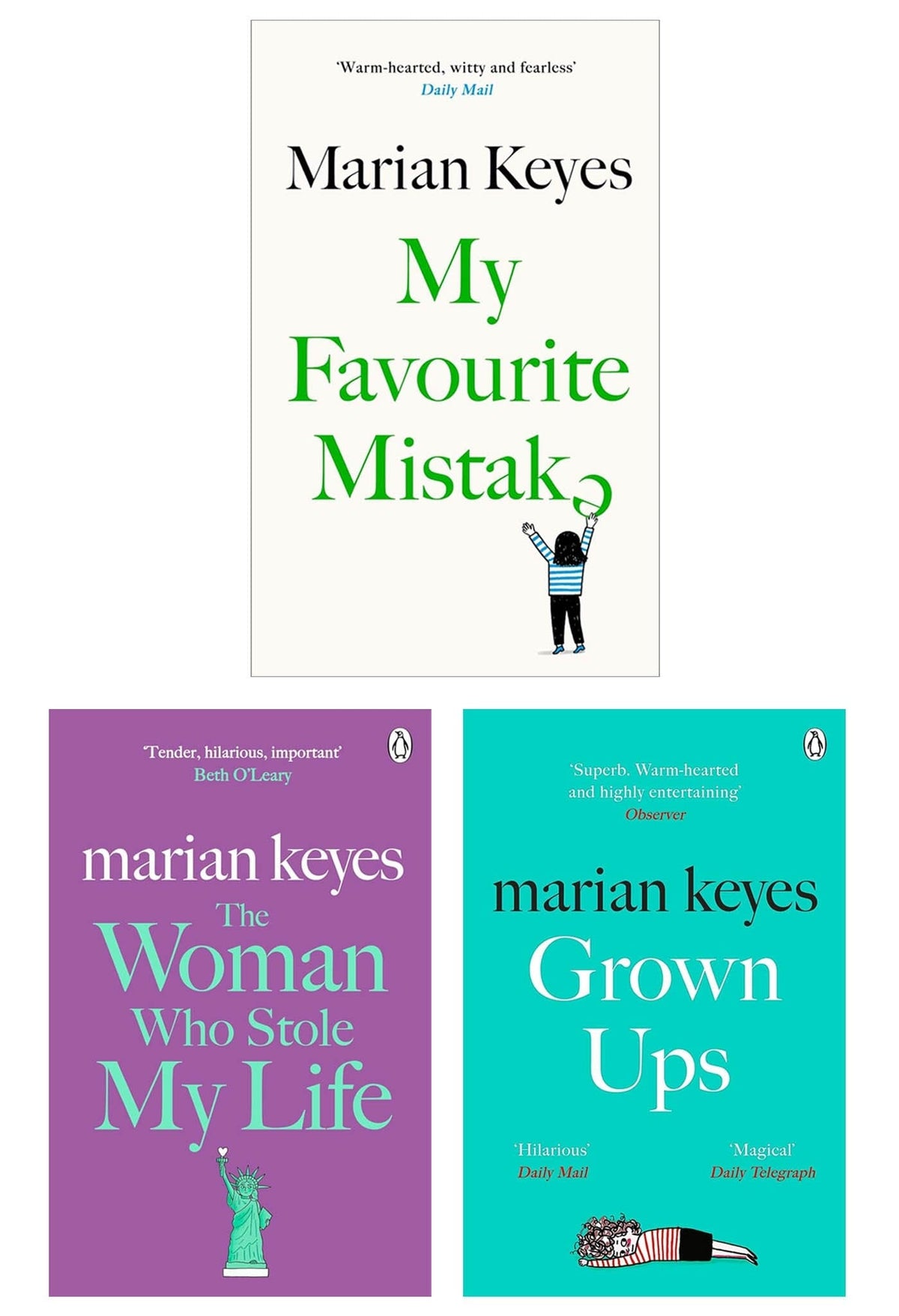 Marian Keyes 3 Books Collection Set - Fiction - Paperback/Hardback ...
