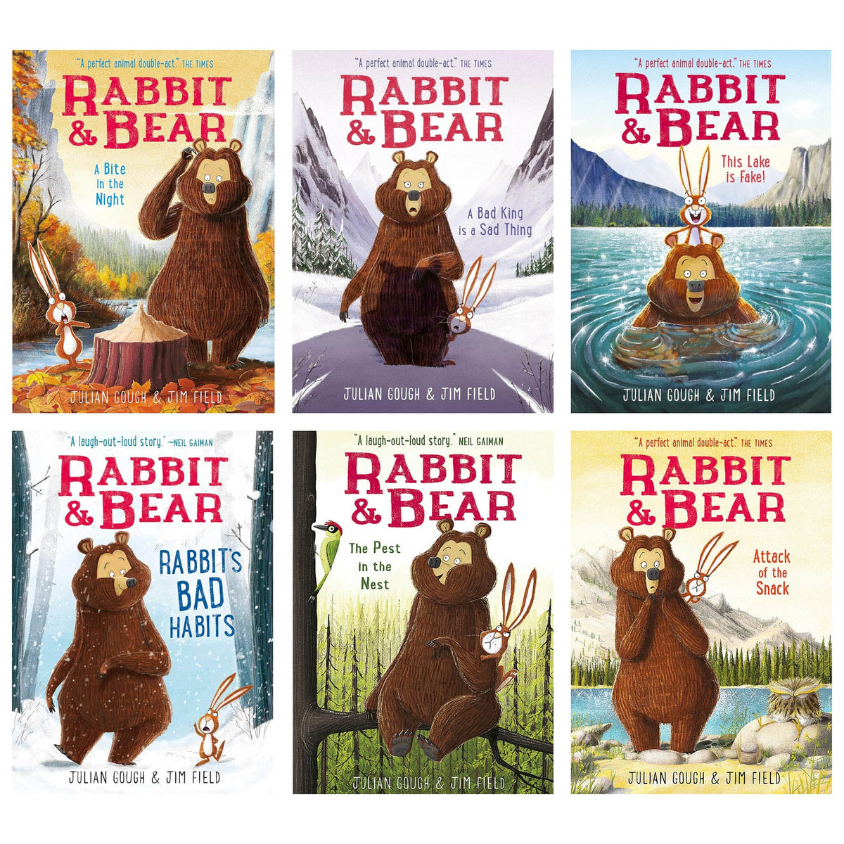 Rabbit and Bear by Julian Gough 4 Books — Books2Door