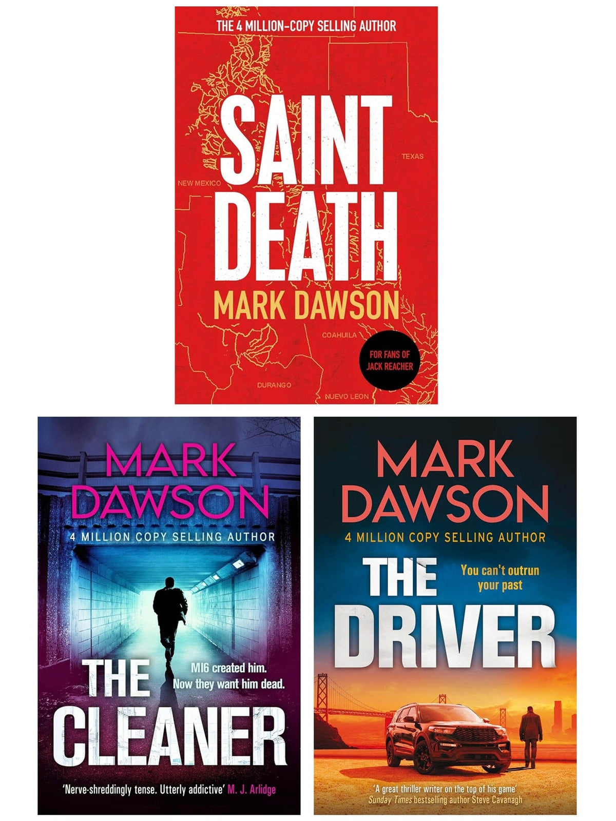 John Milton Series By Mark Dawson 3 Books Collection Set - Fiction - P ...