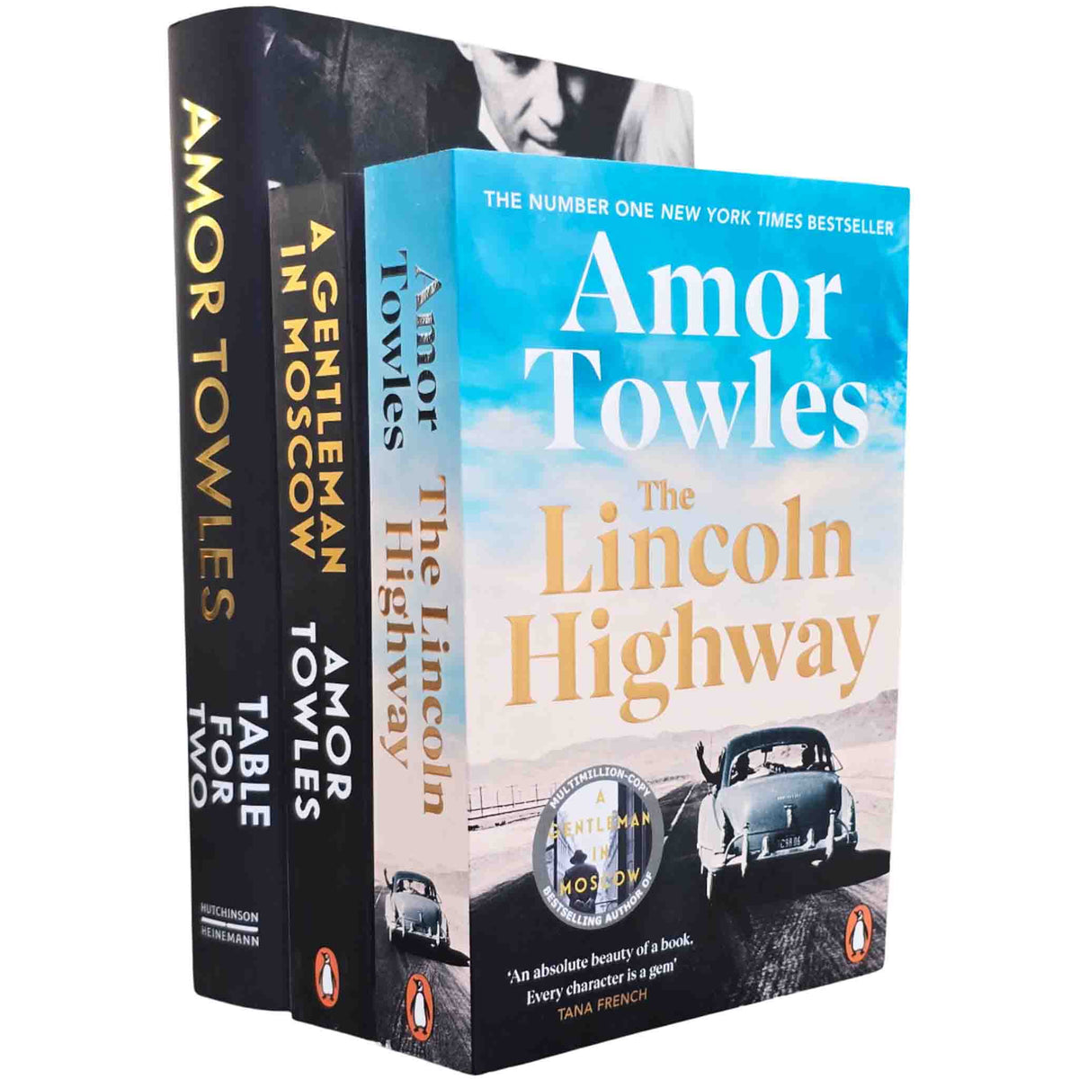 Amor Towles 3 Books Collection Set - Fiction - Paperback — Books2Door