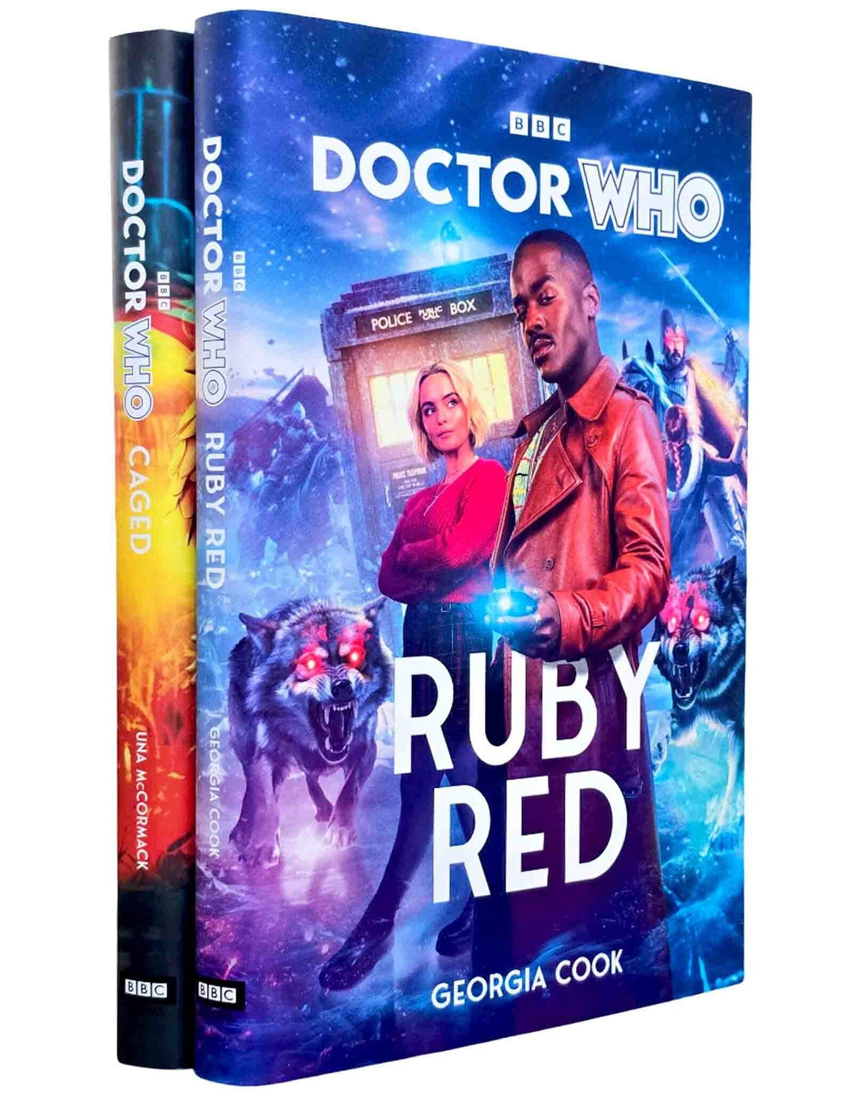 Doctor Who: Ruby Red & Caged By Georgia Cook & Una McCormack 2 Books C ...