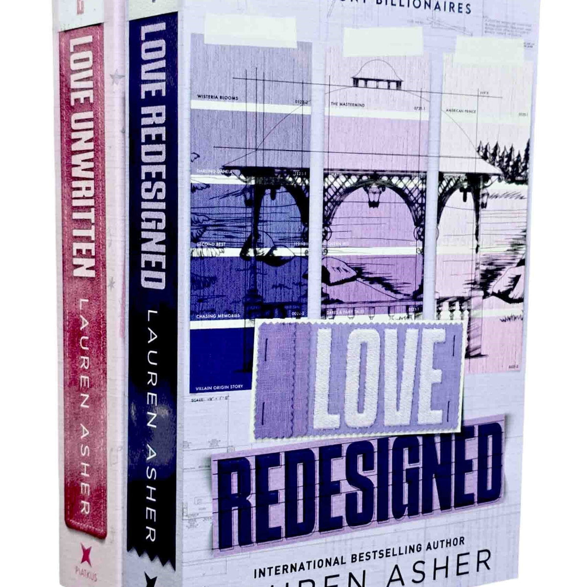 Lakefront Billionaires Series By Lauren Asher (Love Redesigned & Love ...