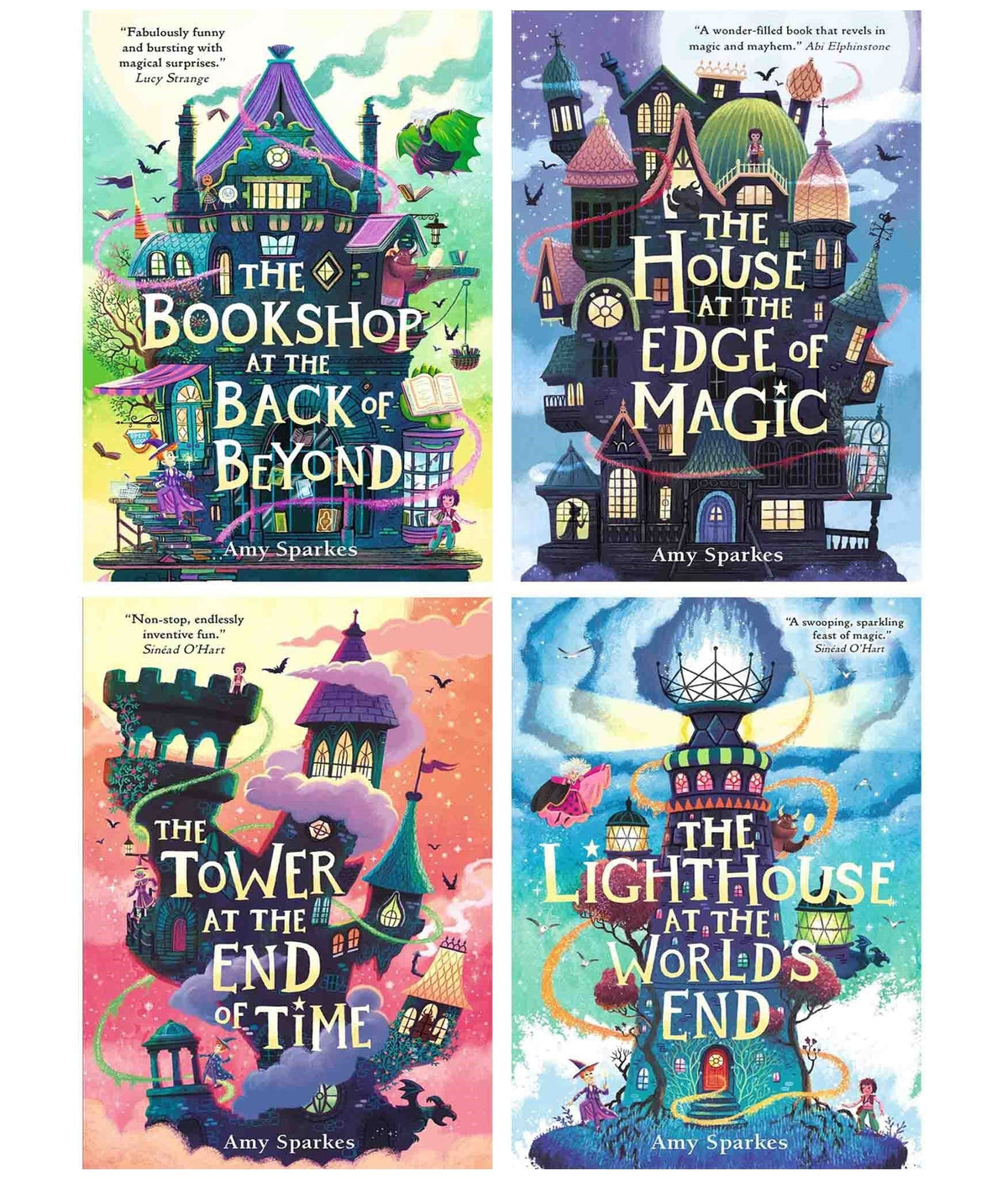 The House at the Edge of Magic Series by Amy Sparkes 4 Books Collectio ...
