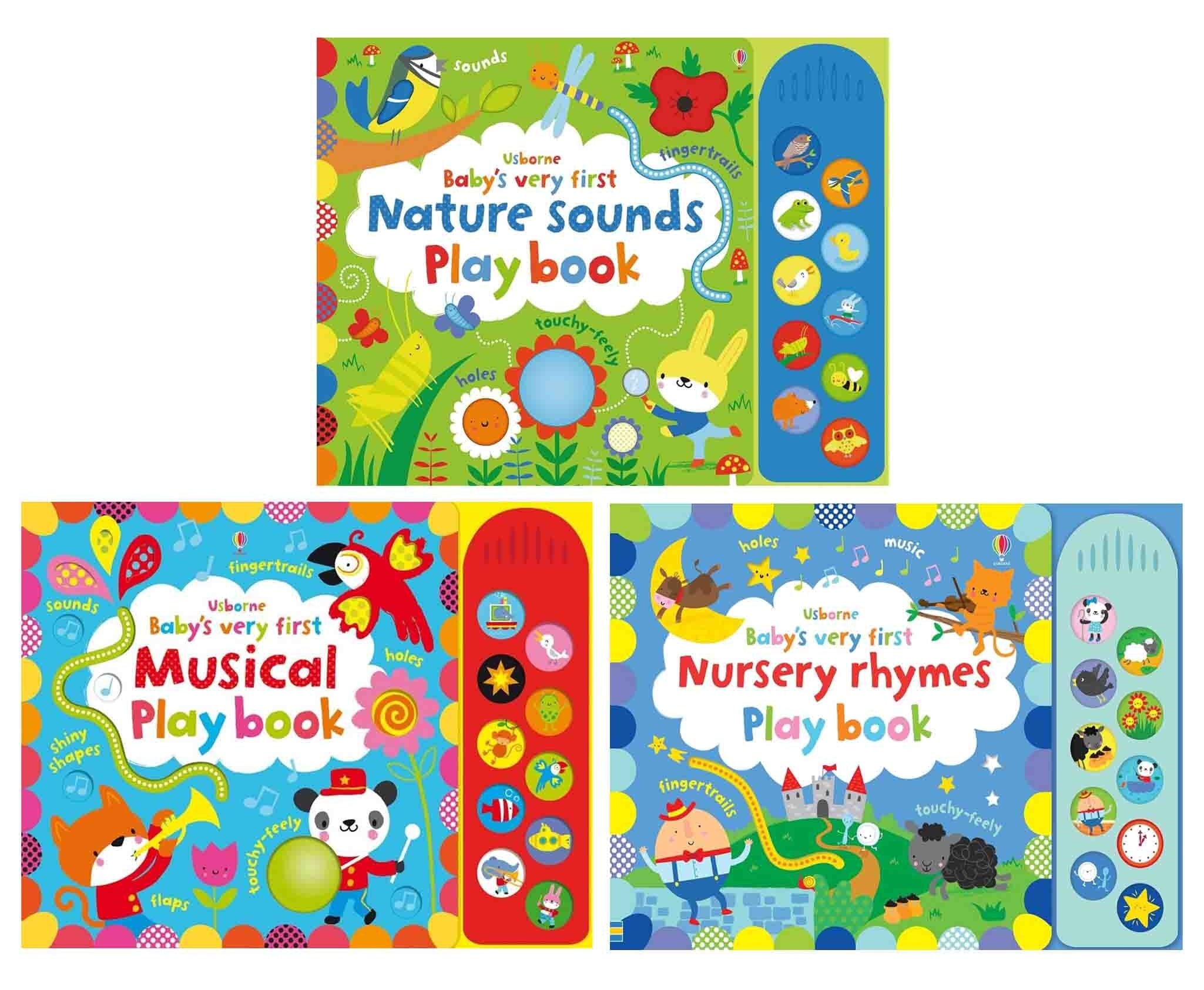 Usborne Baby's Very First Books by Fiona Watt 3 Books Collection Set ...