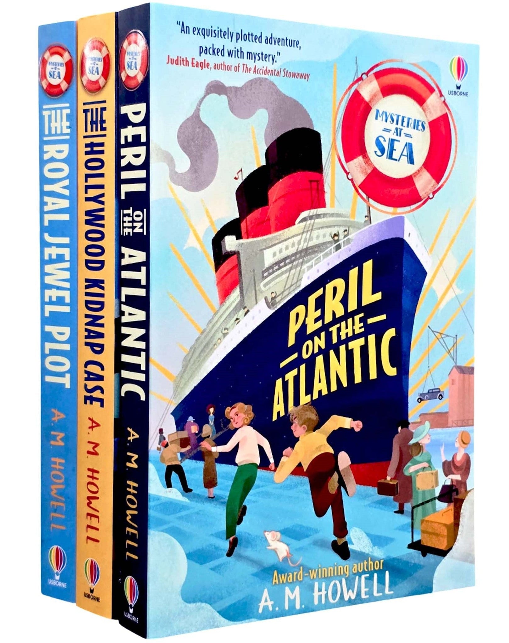 Mysteries at Sea Series By A.M. Howell 3 Books Collection Set - Ages 8 ...