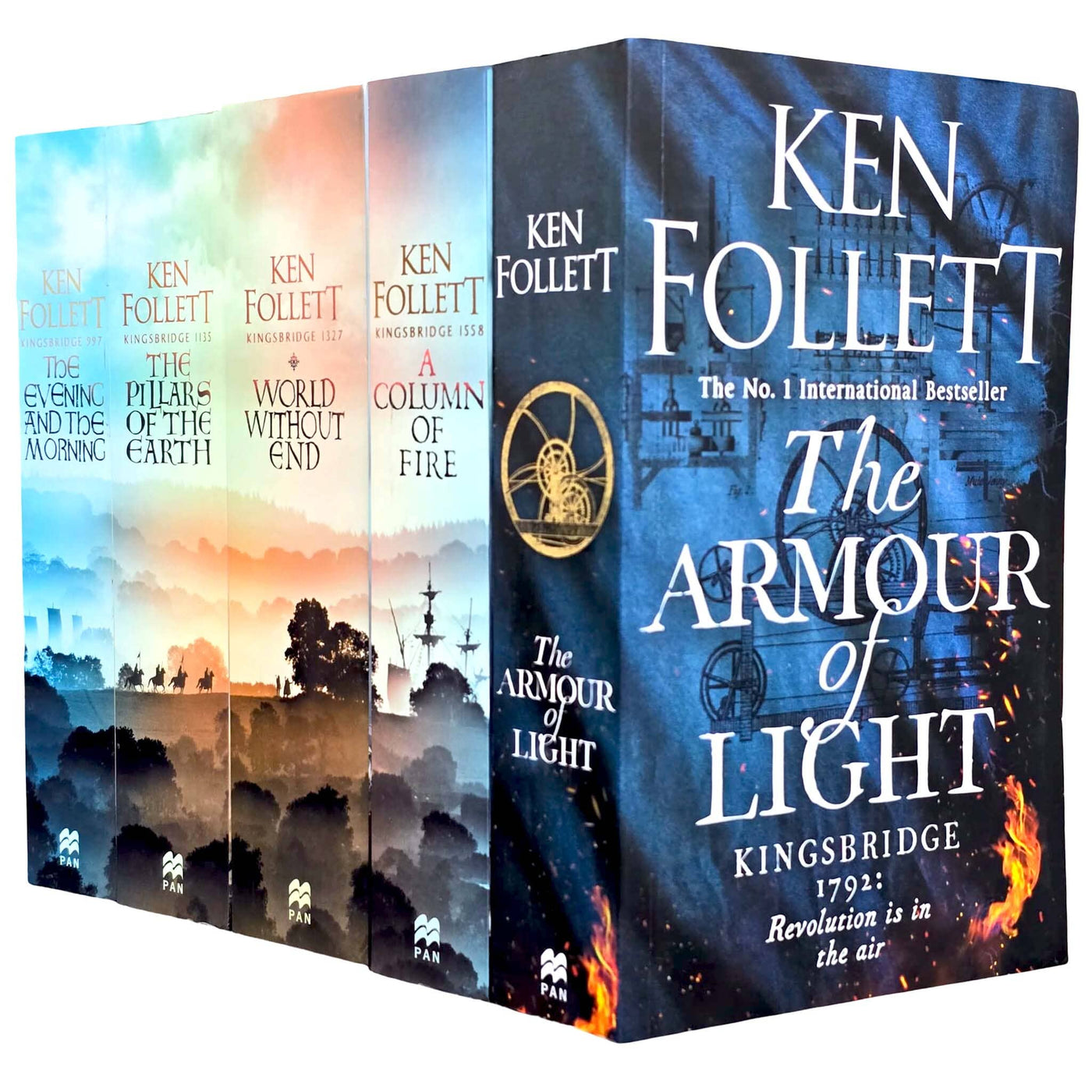 Kingsbridge Series by Ken Follett 5 Books Collection Set - Fiction - P ...