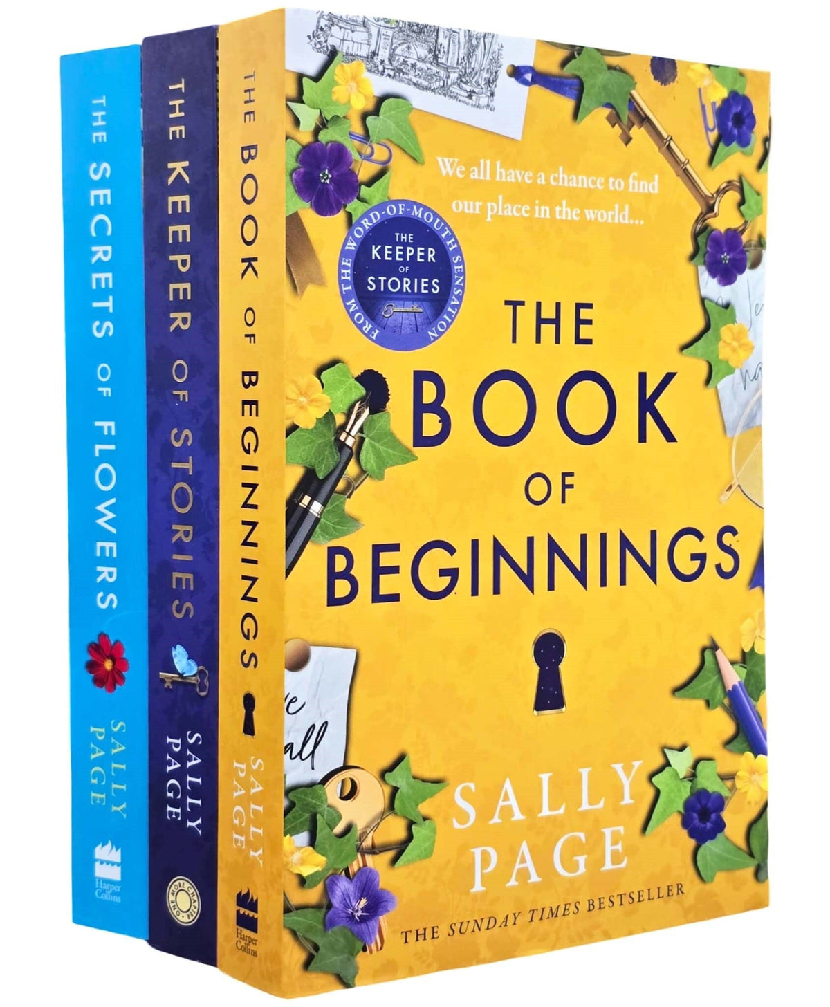 Sally Page: The Keeper of Stories, The Book of Beginnings & The Secret ...