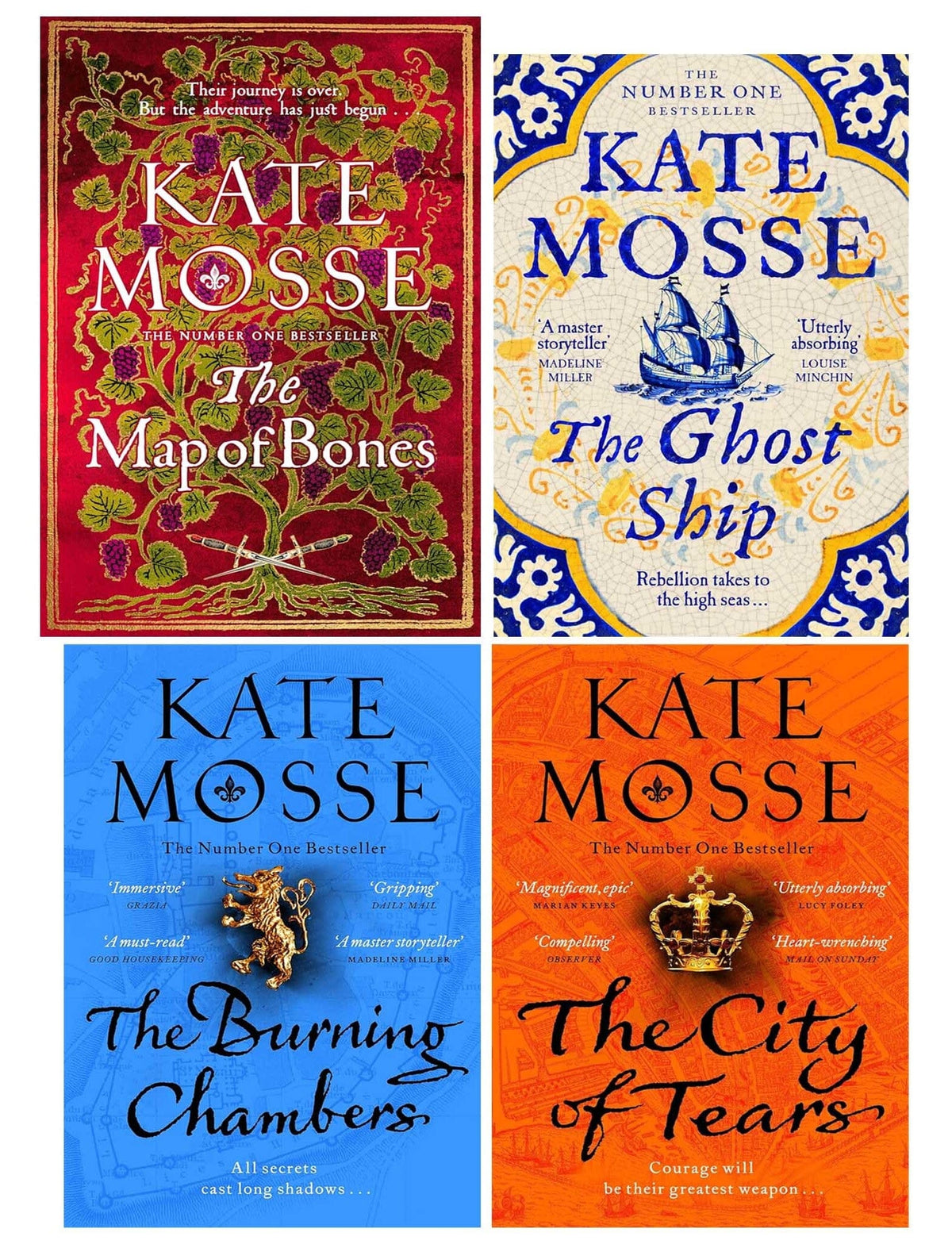 The Joubert Family Chronicles By Kate Mosse 4 Books Collection Set - F ...