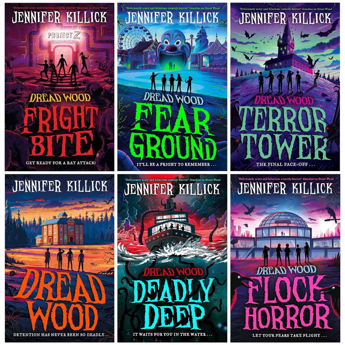 Dread Wood Series by Jennifer Killick: 6 Books Collection Set - Ages 9 ...