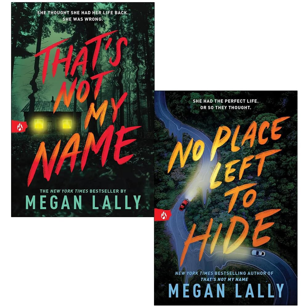 That's Not My Name & No Place Left to Hide By Megan Lally: 2 Books Col ...