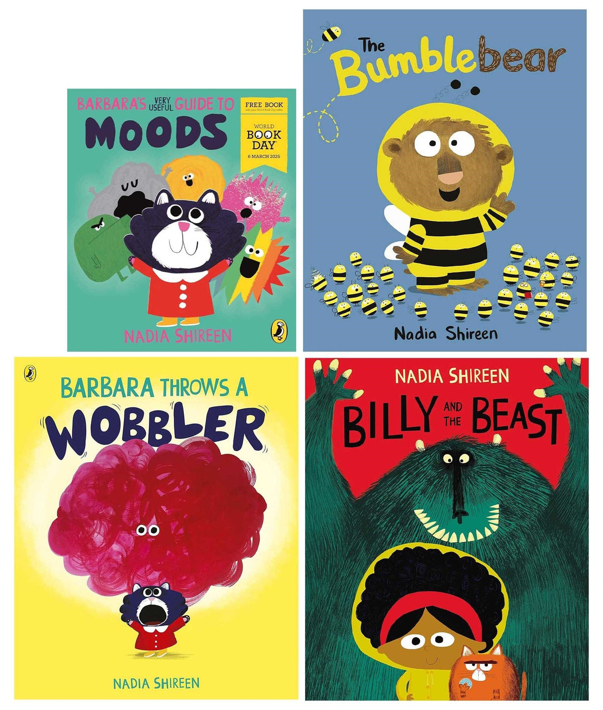 Nadia Shireen Collection: 4 Picture Books Set – Ages 3-6 – Paperback ...