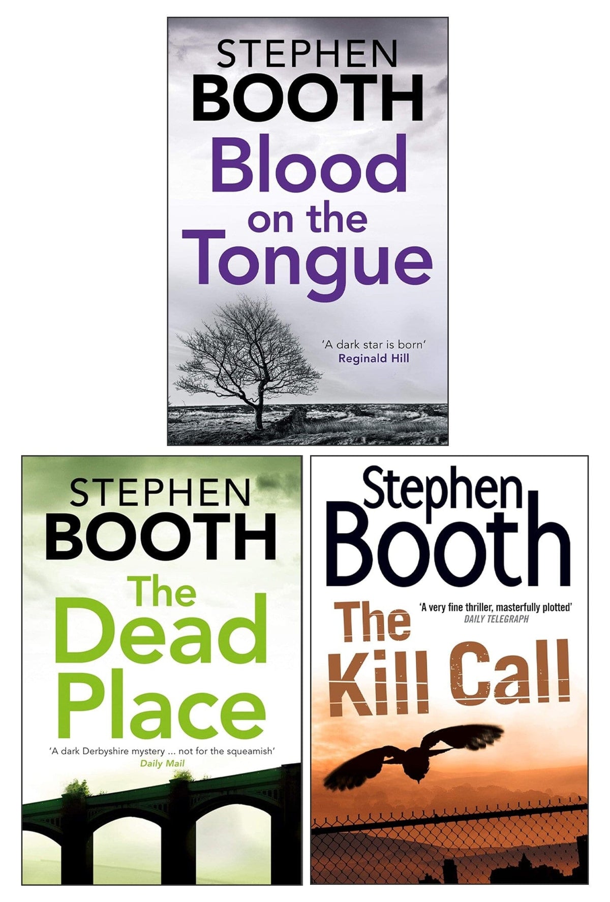 Cooper and Fry Series (Book 3,6&9) by Stephen Booth 3 Books Collection ...