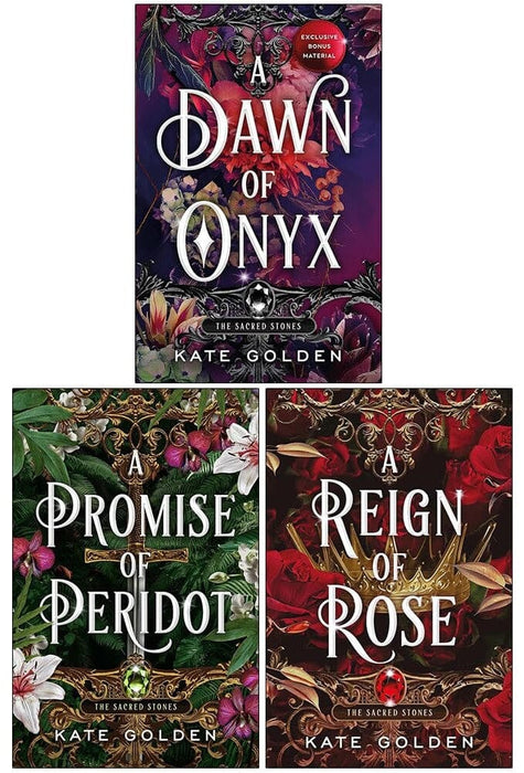 Sacred Stones Trilogy by Kate Golden 3 Books Collection Set - Fiction ...