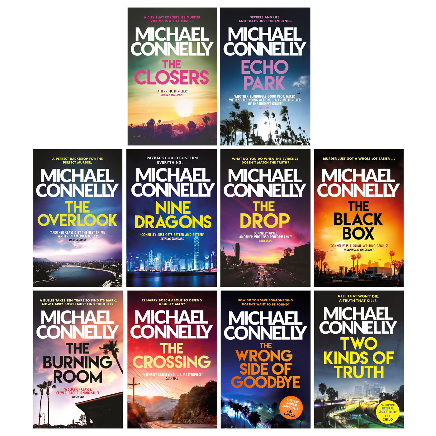 Harry Bosch by Michael Connelly: Books 11-20 Collection Set - Fiction ...