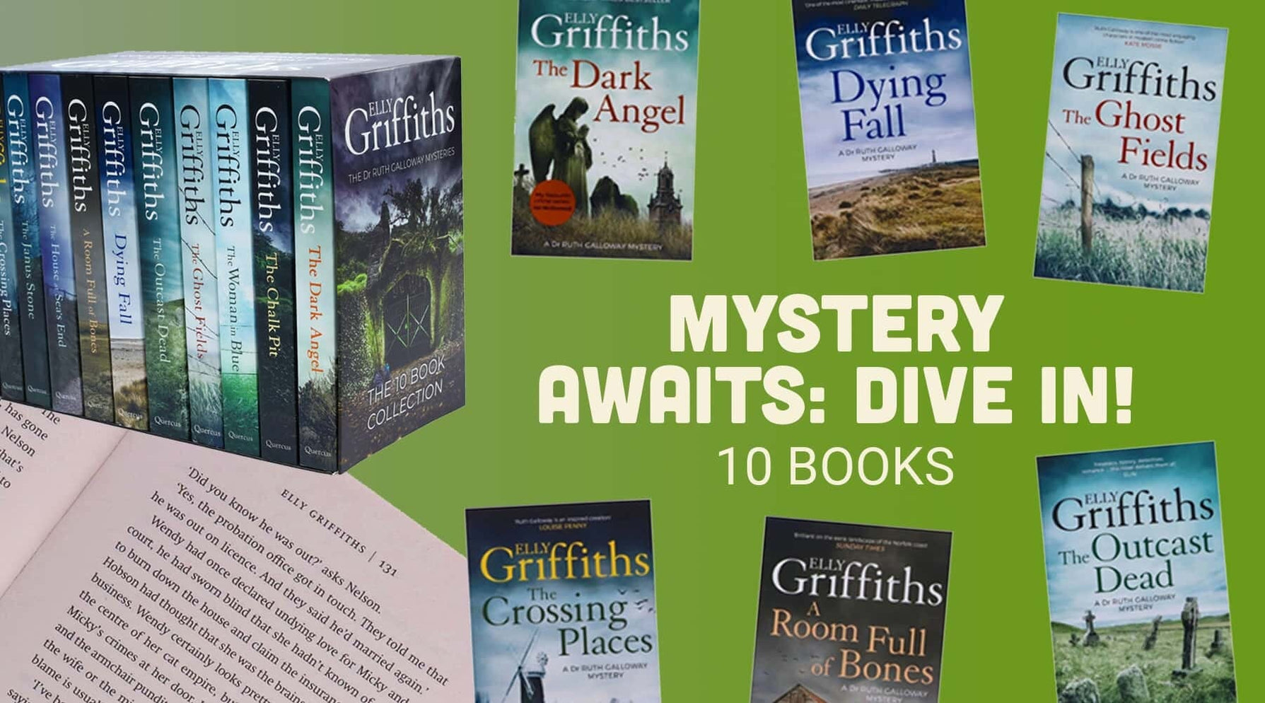 Dr Ruth Galloway Mysteries by Elly Griffiths — Books2Door