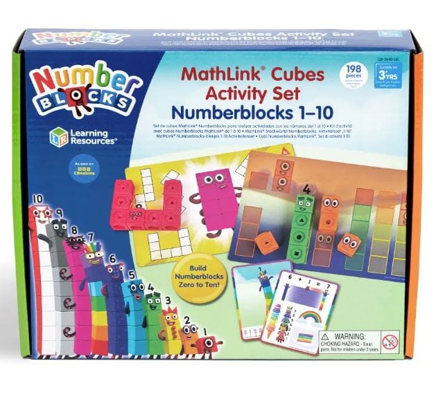 MathLink Cubes Numberblocks 1-10 Activity Set by Learning Resources - — Books2Door