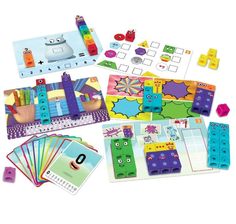 MathLink Cubes Numberblocks 1-10 Activity Set by Learning Resources ...