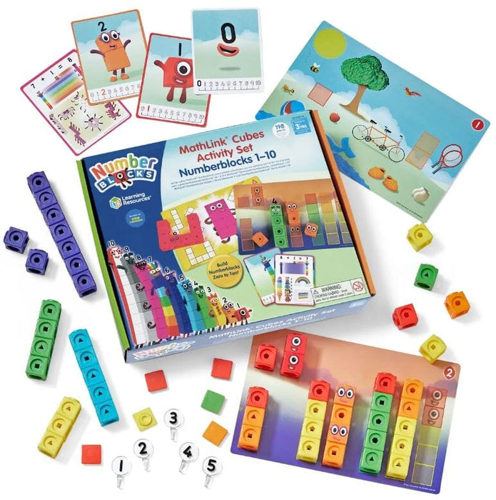 MathLink Cubes Numberblocks 1-10 Activity Set by Learning Resources - — Books2Door