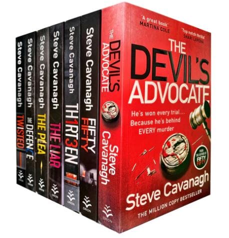 Eddie Flynn Series By Steve Cavanagh 7 Books Collection Set - Fiction ...