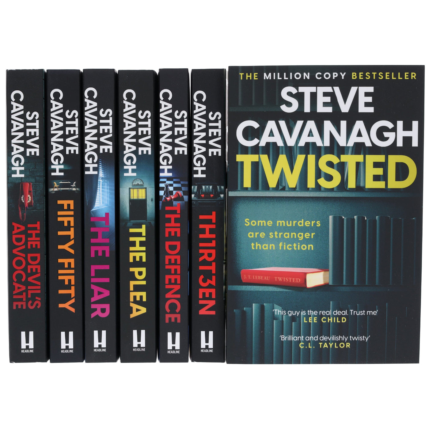 Eddie Flynn Series By Steve Cavanagh 7 Books Collection Set - Fiction ...