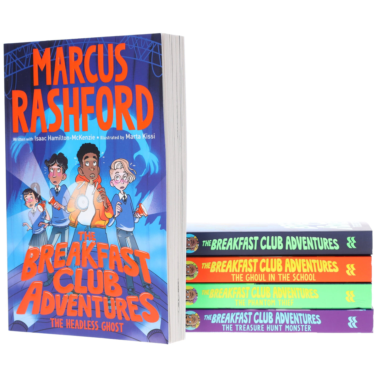 The Breakfast Club Adventures Series By Marcus Rashford 5 Books Collec ...