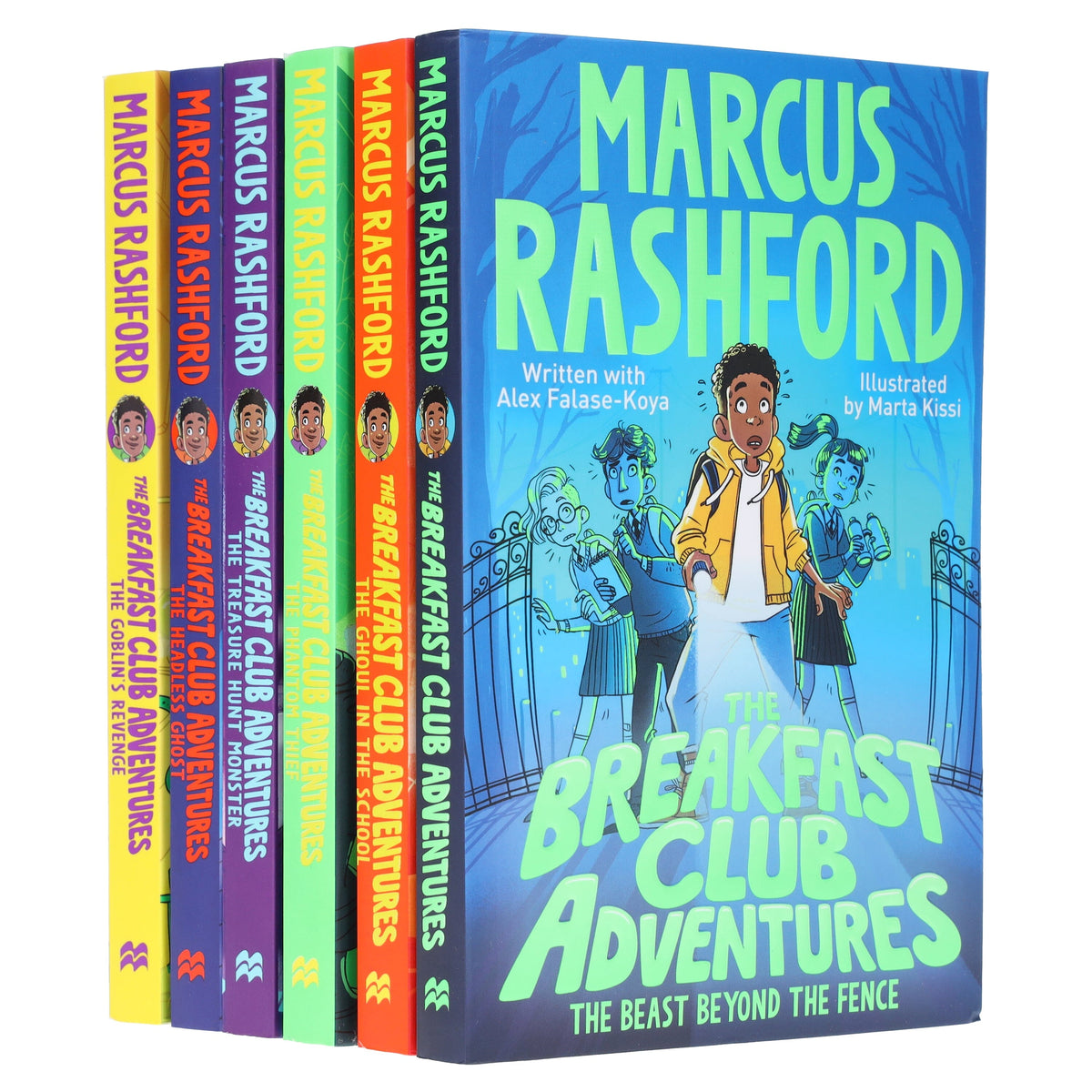 The Breakfast Club Adventures Series (Book 1-6) By Marcus Rashford Ill ...