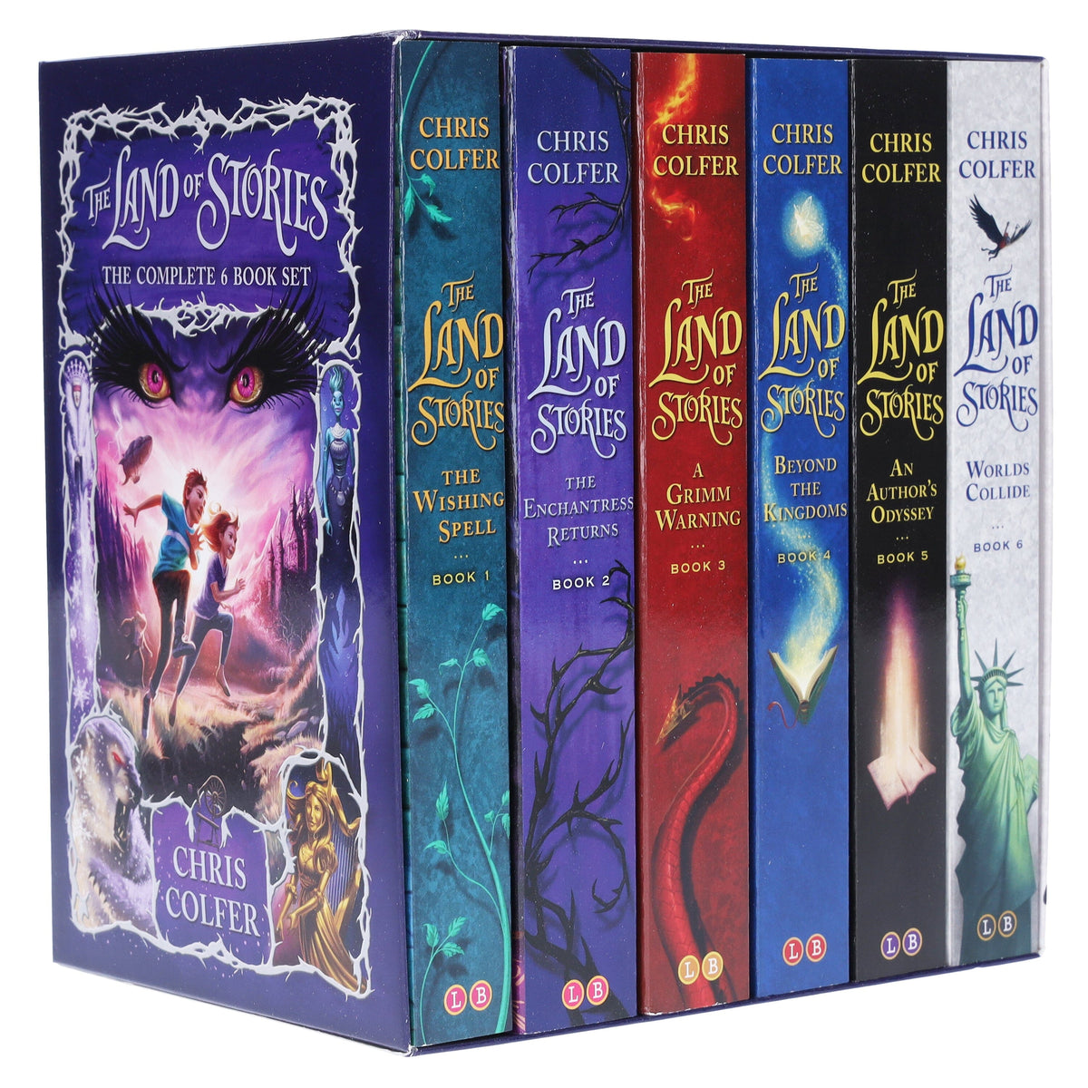 The Land of Stories Series by Chris Colfer: 6 Books Collection Set ...