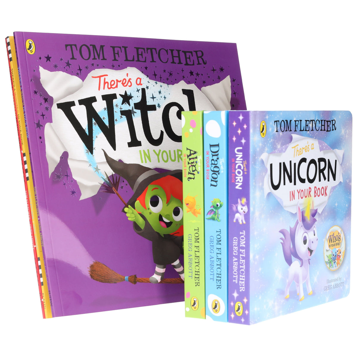 Whos in Your Book Series By Tom Fletcher: illustrated 6 Books Collecti ...