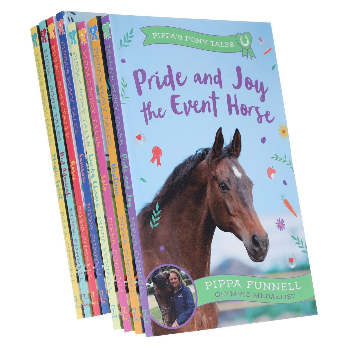 Pippa's Pony Tales Series By Pippa Funnell: 8 Books Collection Set - A ...
