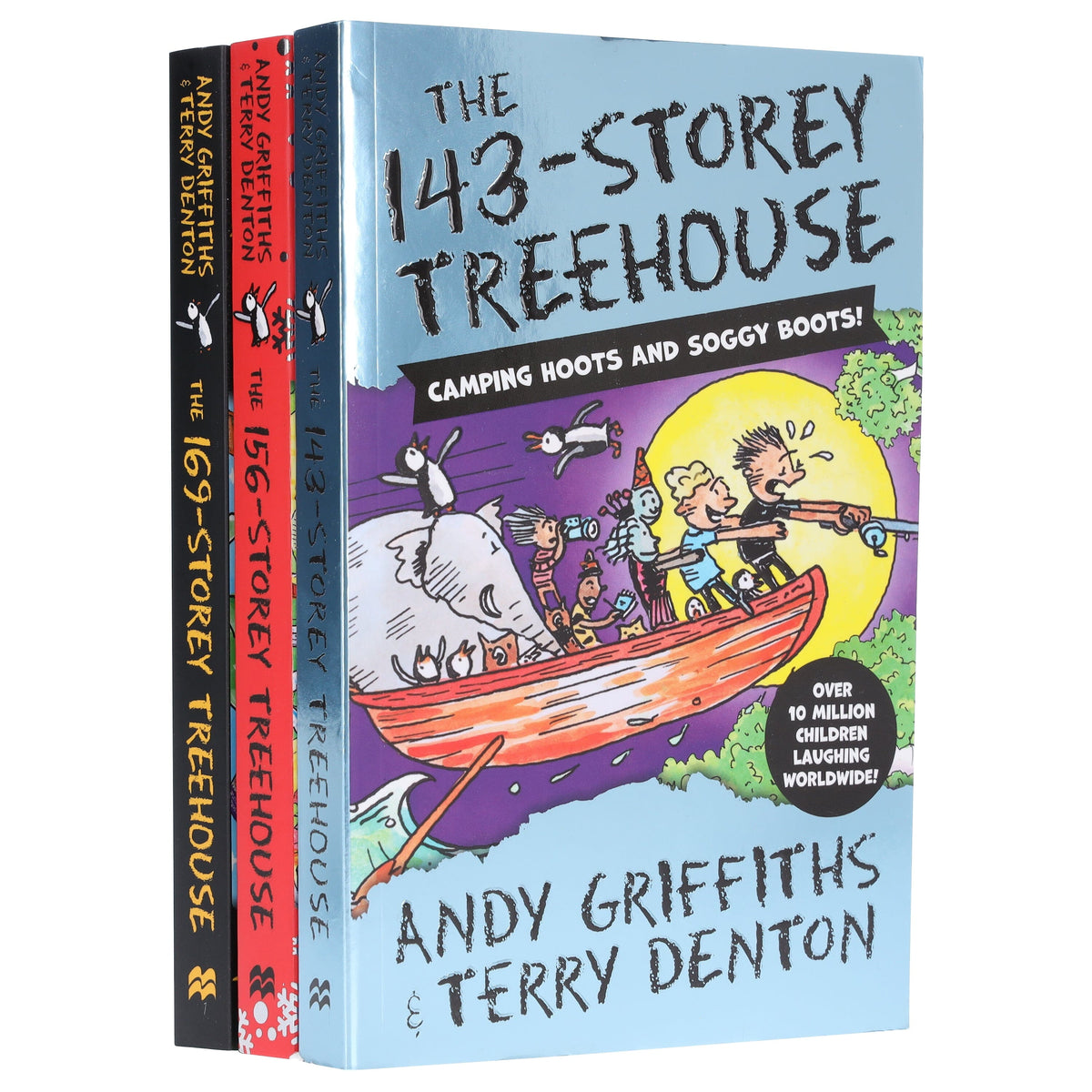 The Treehouse Series (Book 11-13) by Andy Griffiths Illustrated 3 Book ...