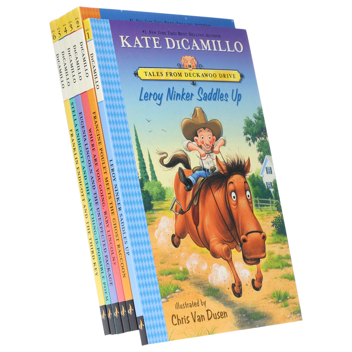 Tales from Deckawoo Drive Series By Kate DiCamillo: 6 Books Collection ...