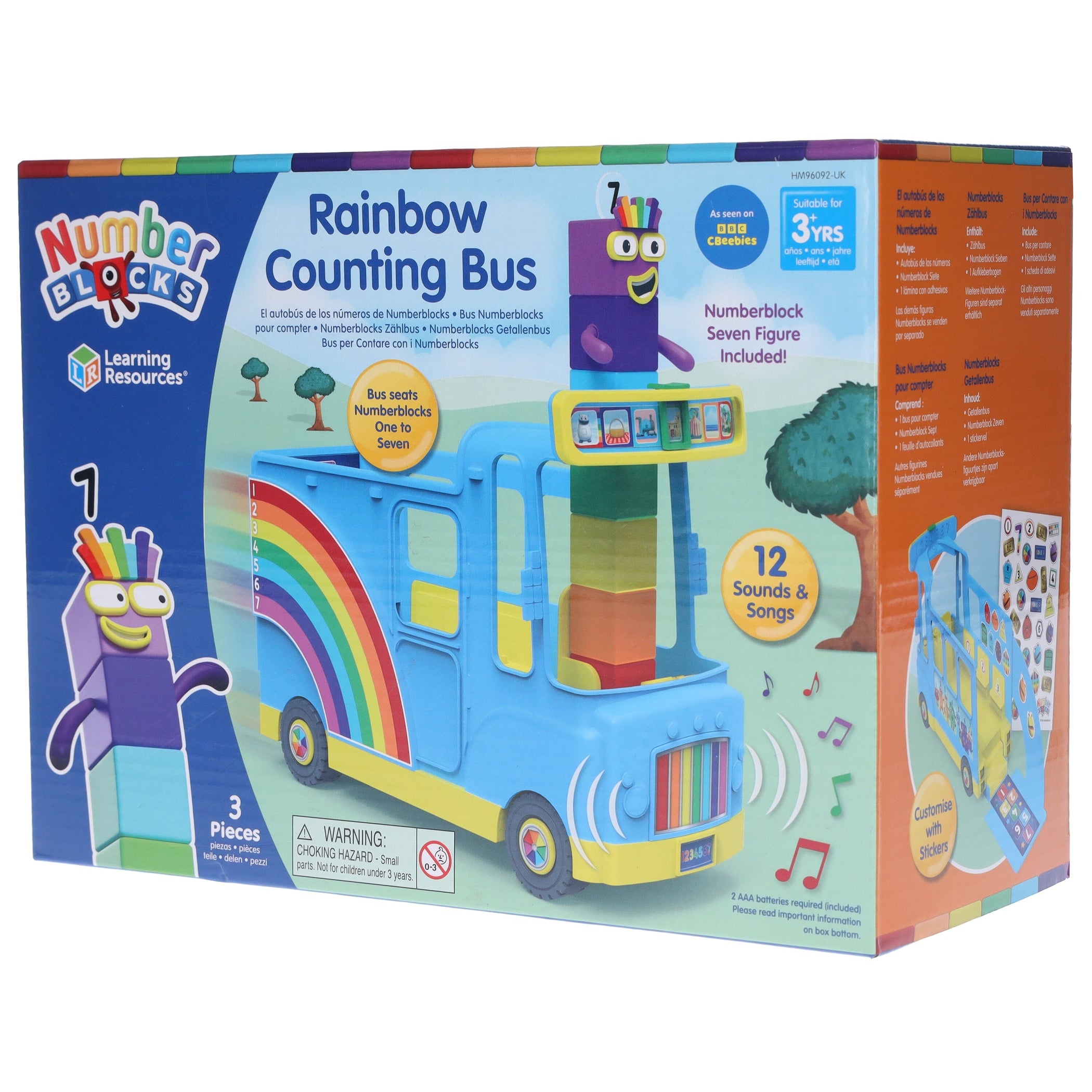 Numberblocks Rainbow Counting Bus - Age 3+ — Books2Door