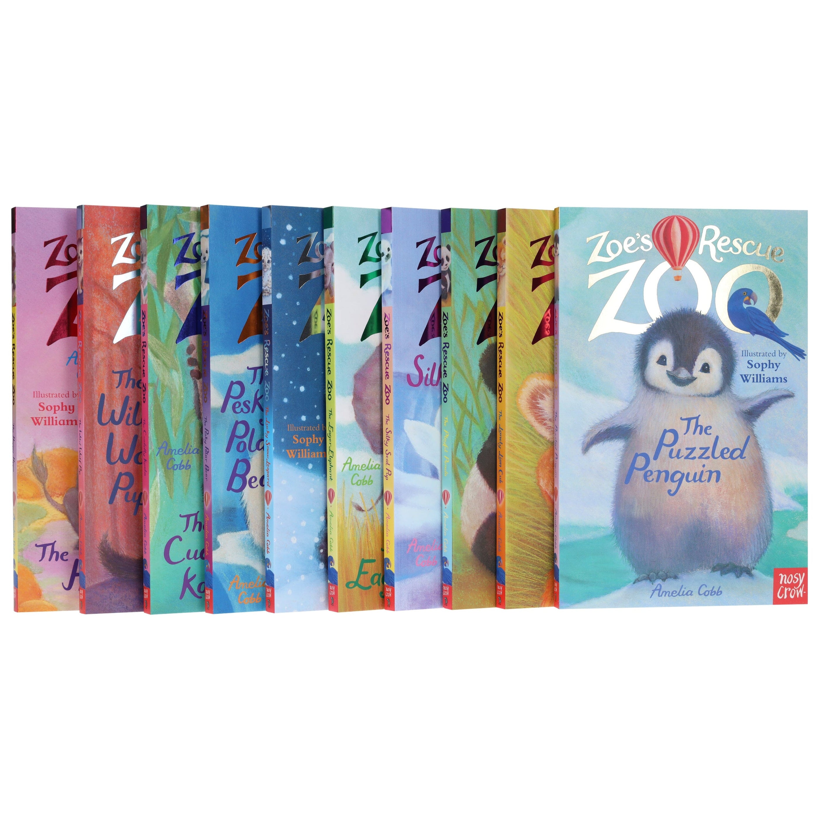 Zoes Rescue Zoo Series 1 By Amelia Cobb 10 Books Collection Set - Ages ...