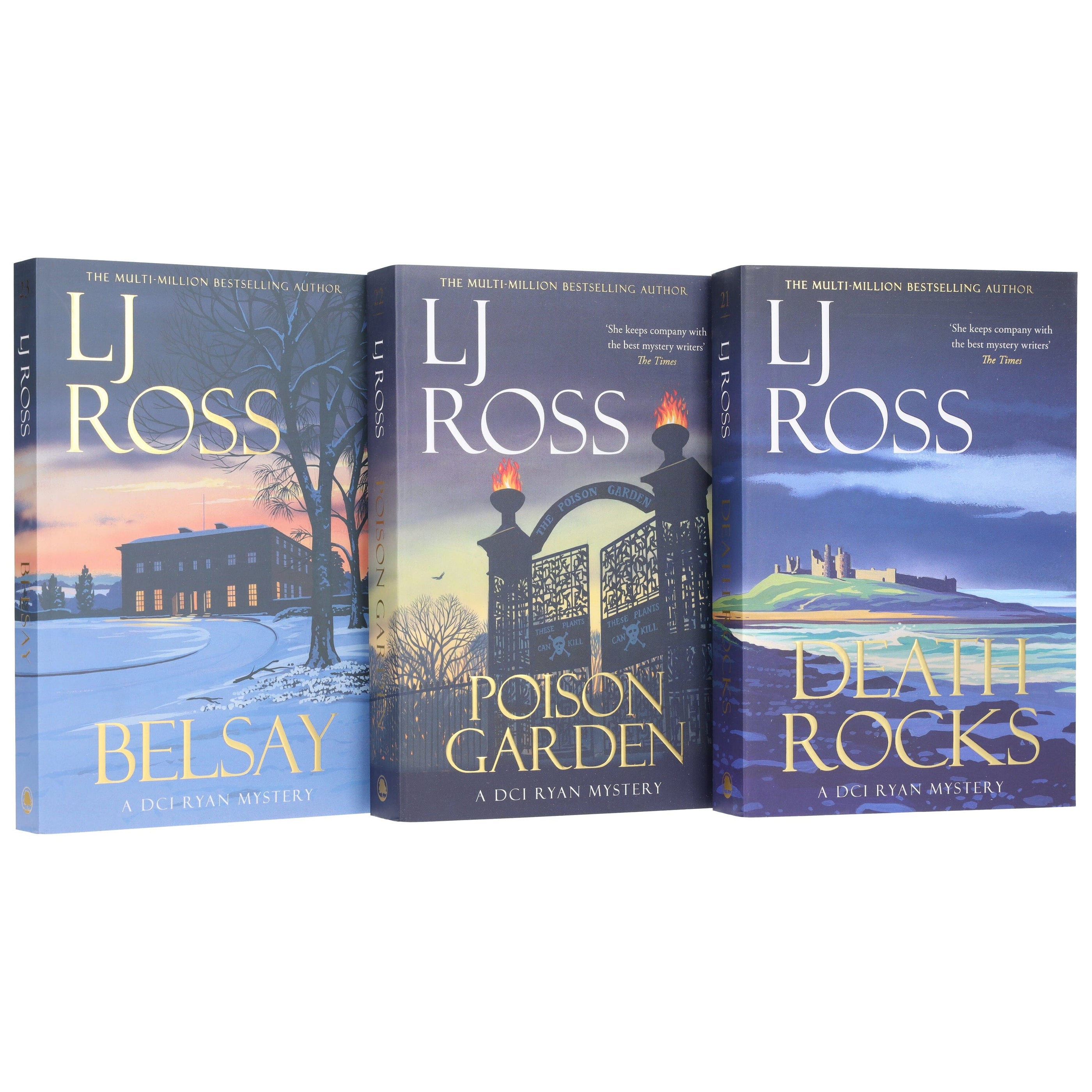The DCI Ryan Mysteries (Vol. 21-23) By LJ Ross 3 Books Collection Set ...