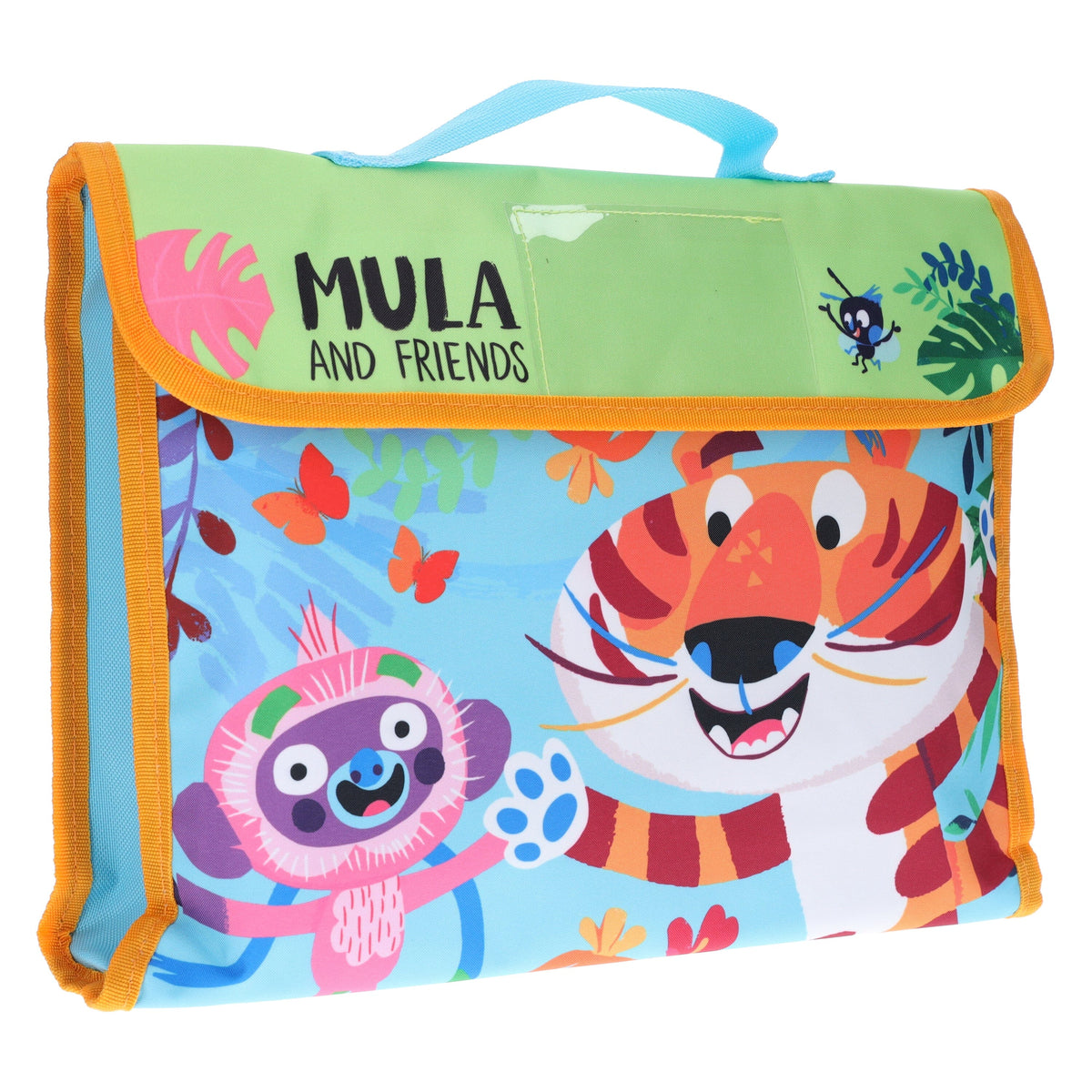 Mula and Friends: Children's Hand Bag in Green & Blue Colour - Ages 3 ...