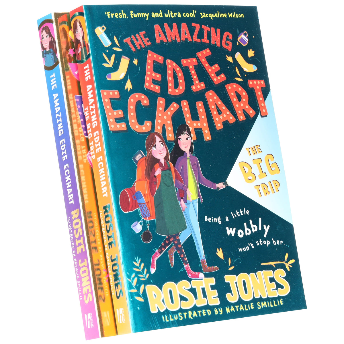 The Amazing Edie Eckhart Series by Rosie Jones: 2 Books Collection Set ...