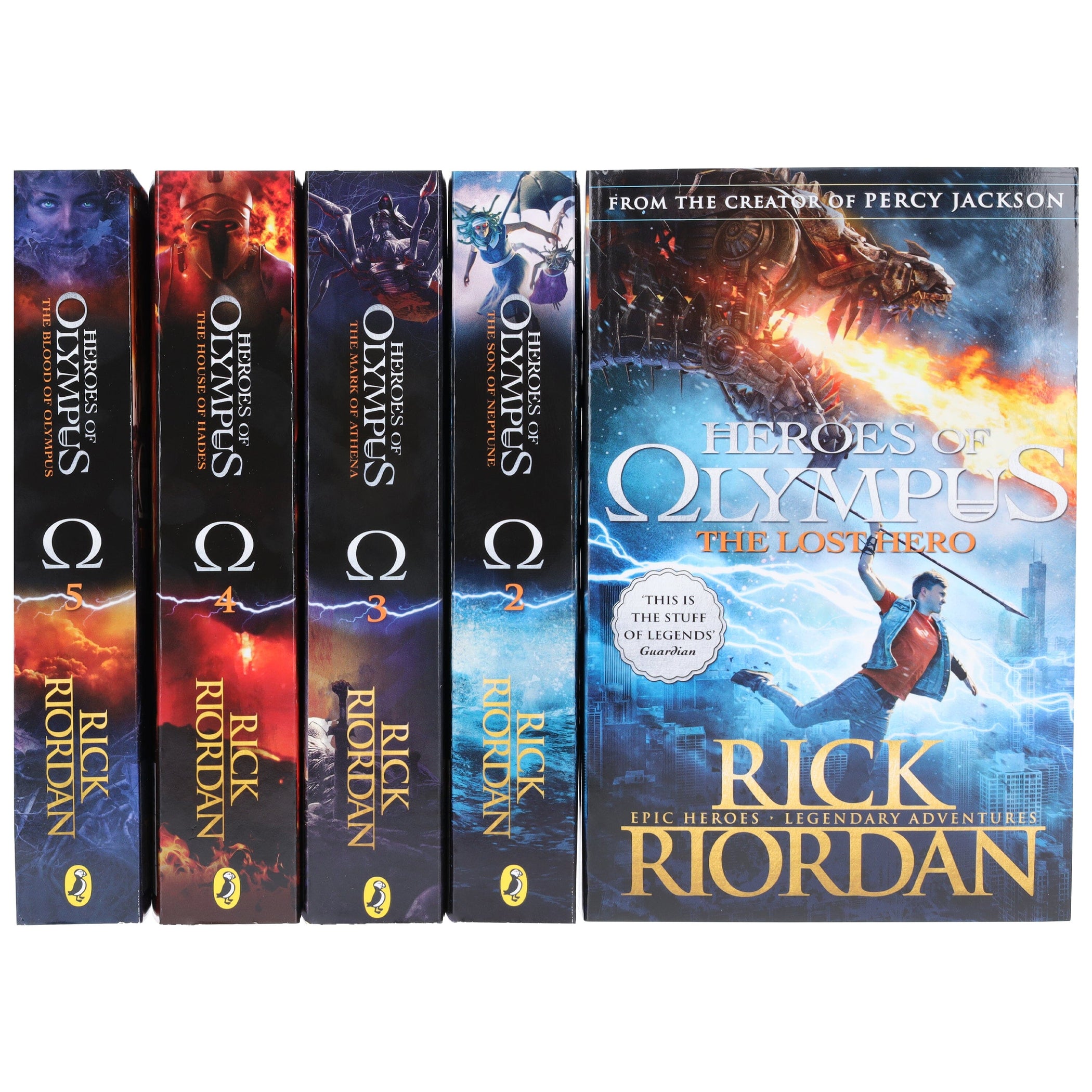 Heroes of Olympus Complete By Rick Riordan — Books2Door