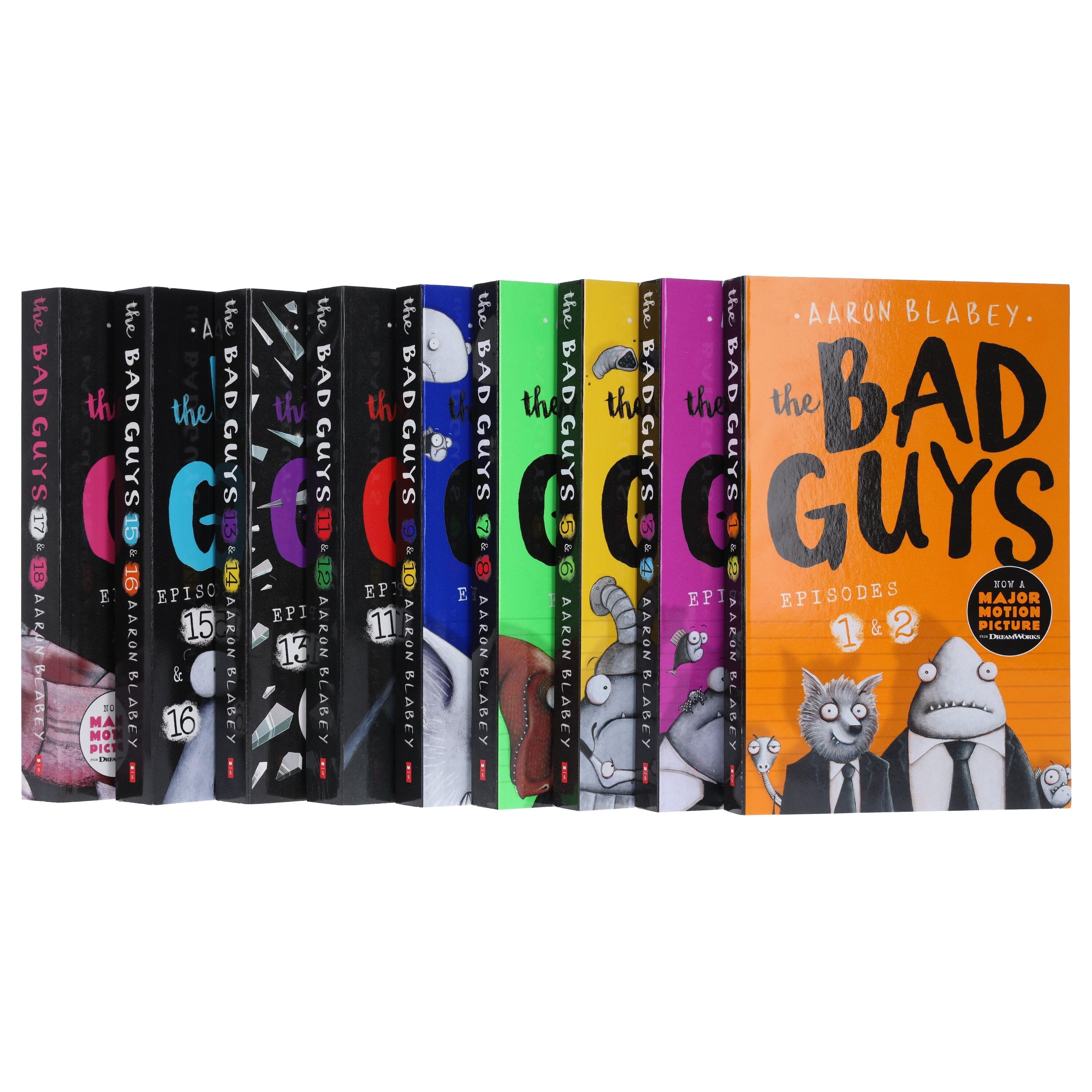 The Bad Guys Episodes 1-8 by Aaron Blabey - Books2Door
