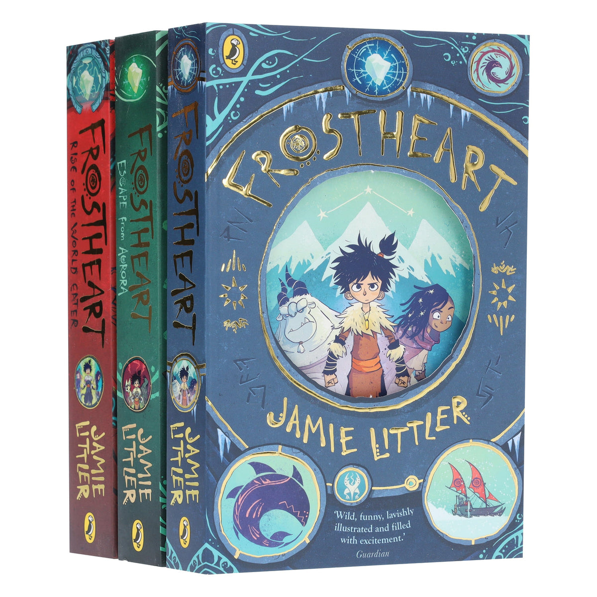 Frostheart Trilogy By Jamie Littler 3 Books Collection Set - Ages 8-12 ...