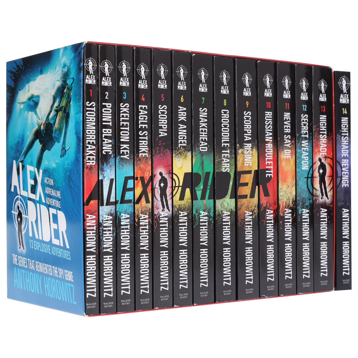 Alex Rider The Complete Missions by Anthony Horowitz: 14 Books Collect ...
