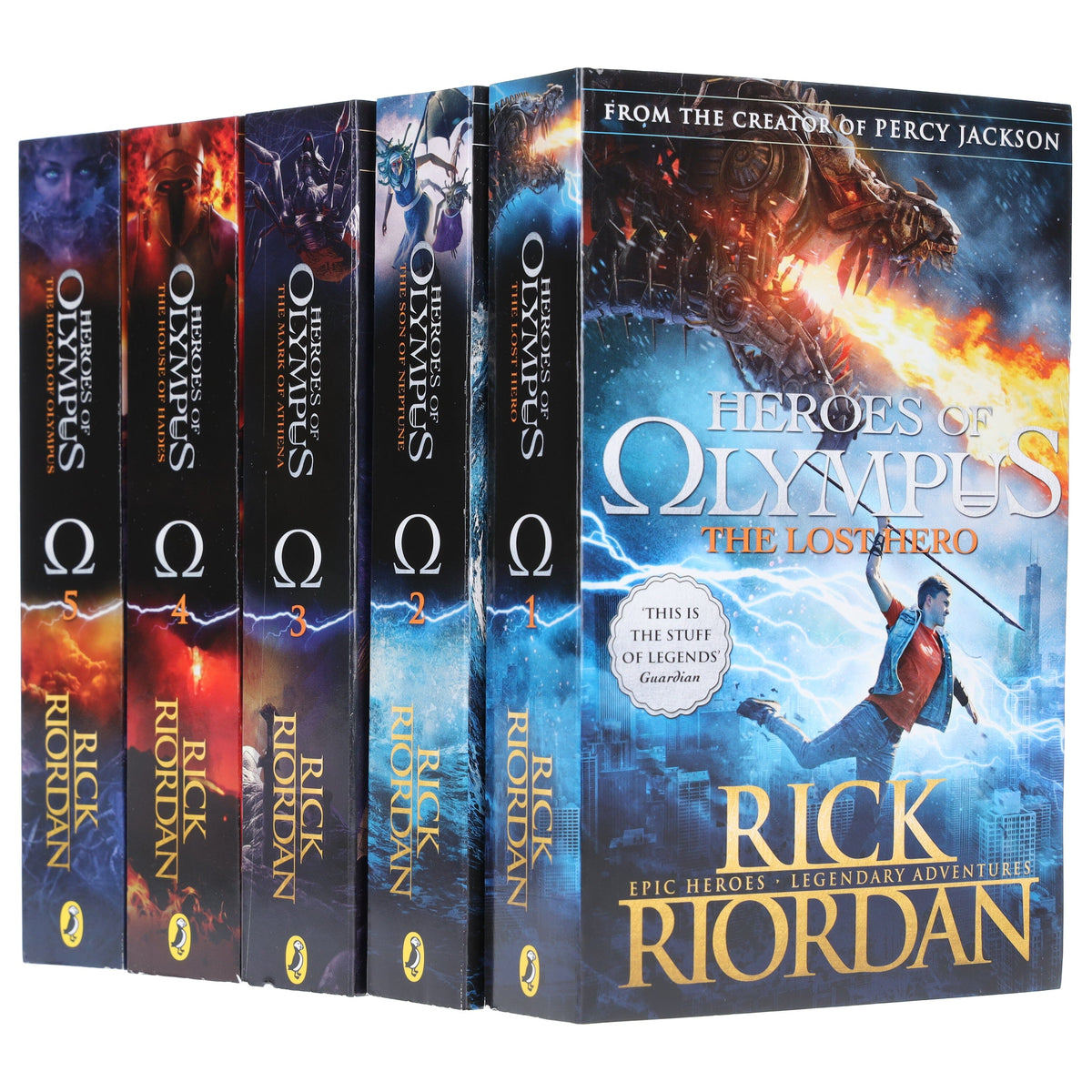 Heroes of Olympus Complete By Rick Riordan — Books2Door