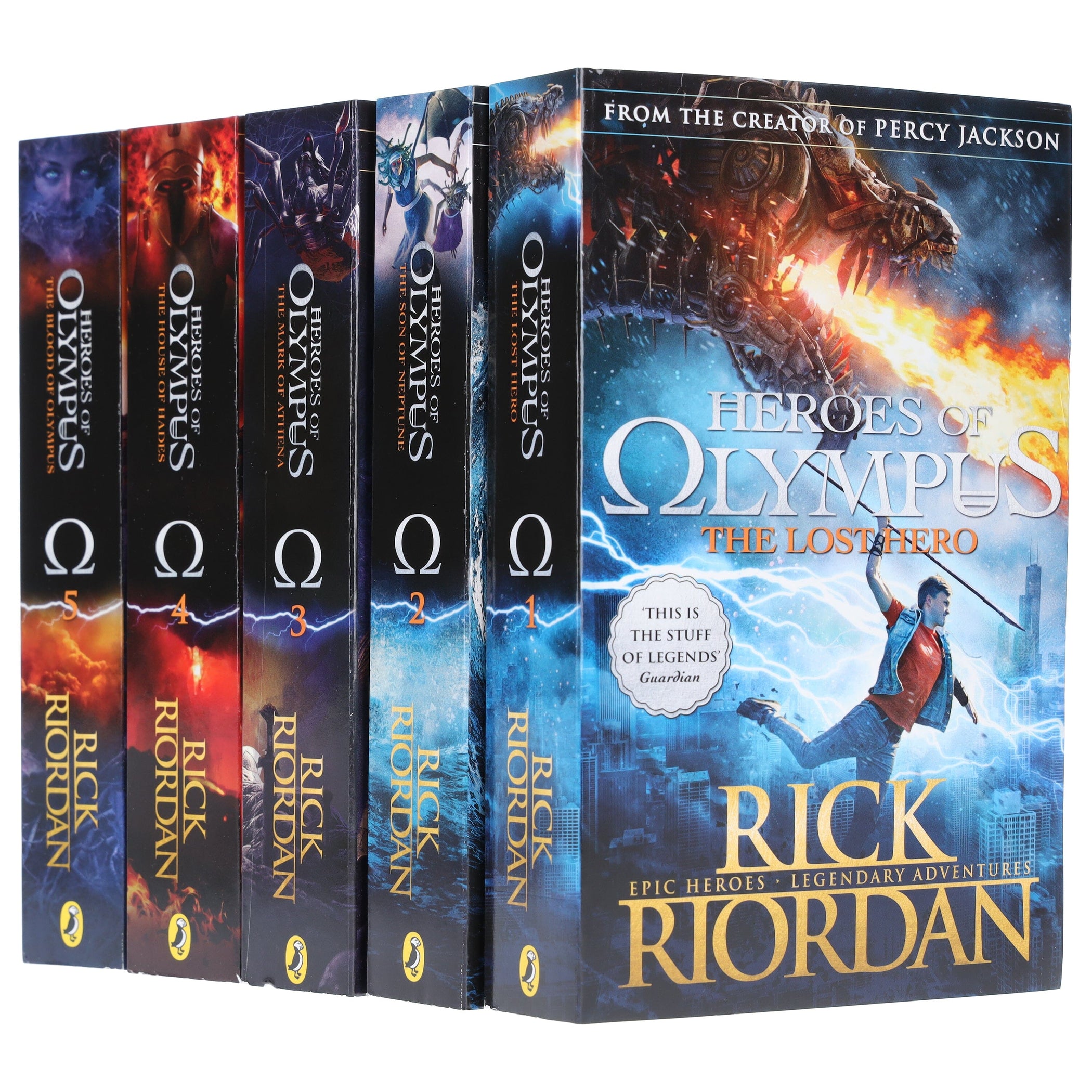 Heroes of Olympus Complete By Rick Riordan — Books2Door