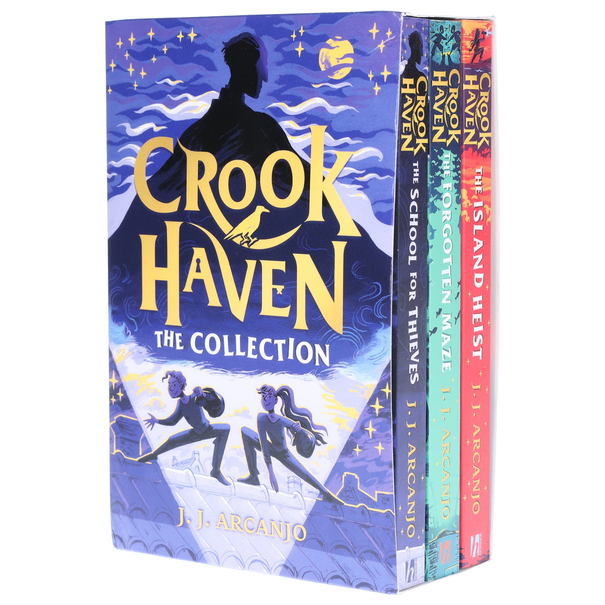 Crookhaven Series By J.J. Arcanjo 3 Books Collection Box Set - Ages 9 ...