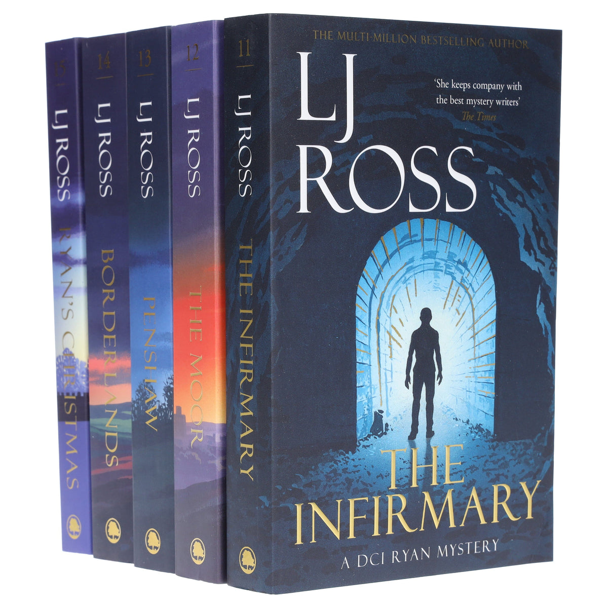 The DCI Ryan Mysteries (Vol. 11-15) By LJ Ross 5 Books Collection Set ...